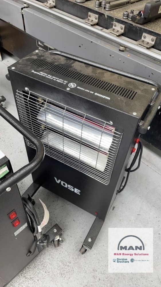 2 x Vose Infra-Red heaters