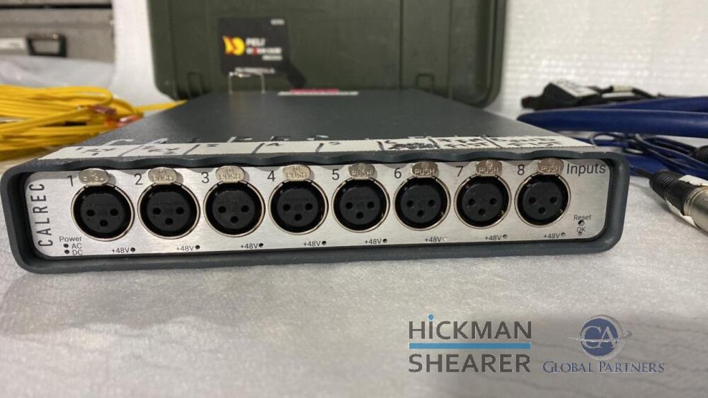Calrec 'Fieldbox' 8-way Hydra stage box