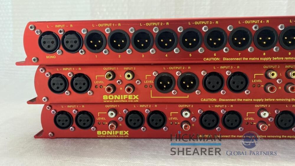 Sonifex RB-DA6/BL4/LU4 Redbox units x 3