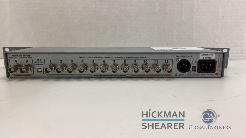 Rosendahl nano clocks GL digital audio glenlock masterclock