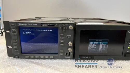 Tektronix WFM 5000 and Vutrix WFM-HD Waveform Monitors