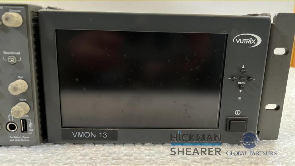 Tektronix WFM 5000 and Vutrix WFM-HD Waveform Monitors