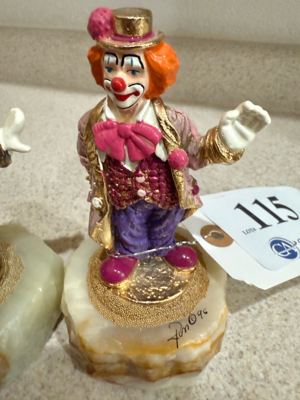 Lot of 2 Ron Lee Clown Figurines. Hey There clown and Chip Off the Old ...