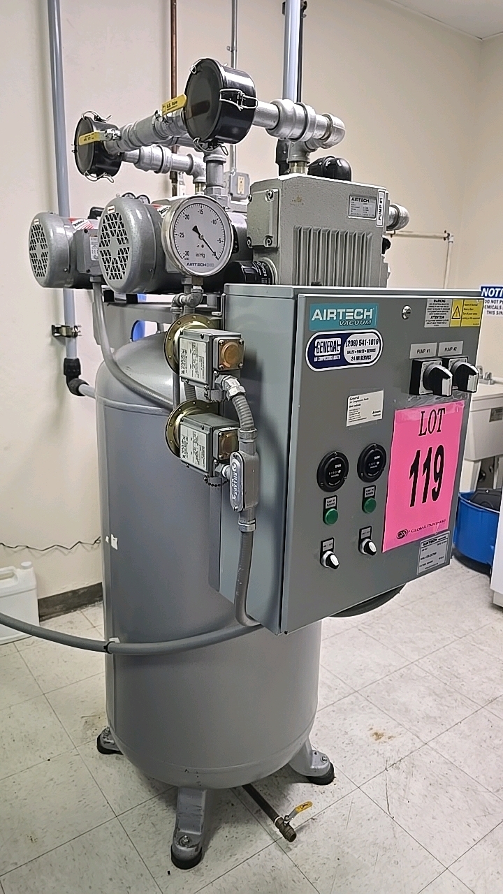 2008 AIRTECH VACUUM CONTROLLER MODEL: SCS-L25-2TANV, VOLTS: 3-60-460V ...